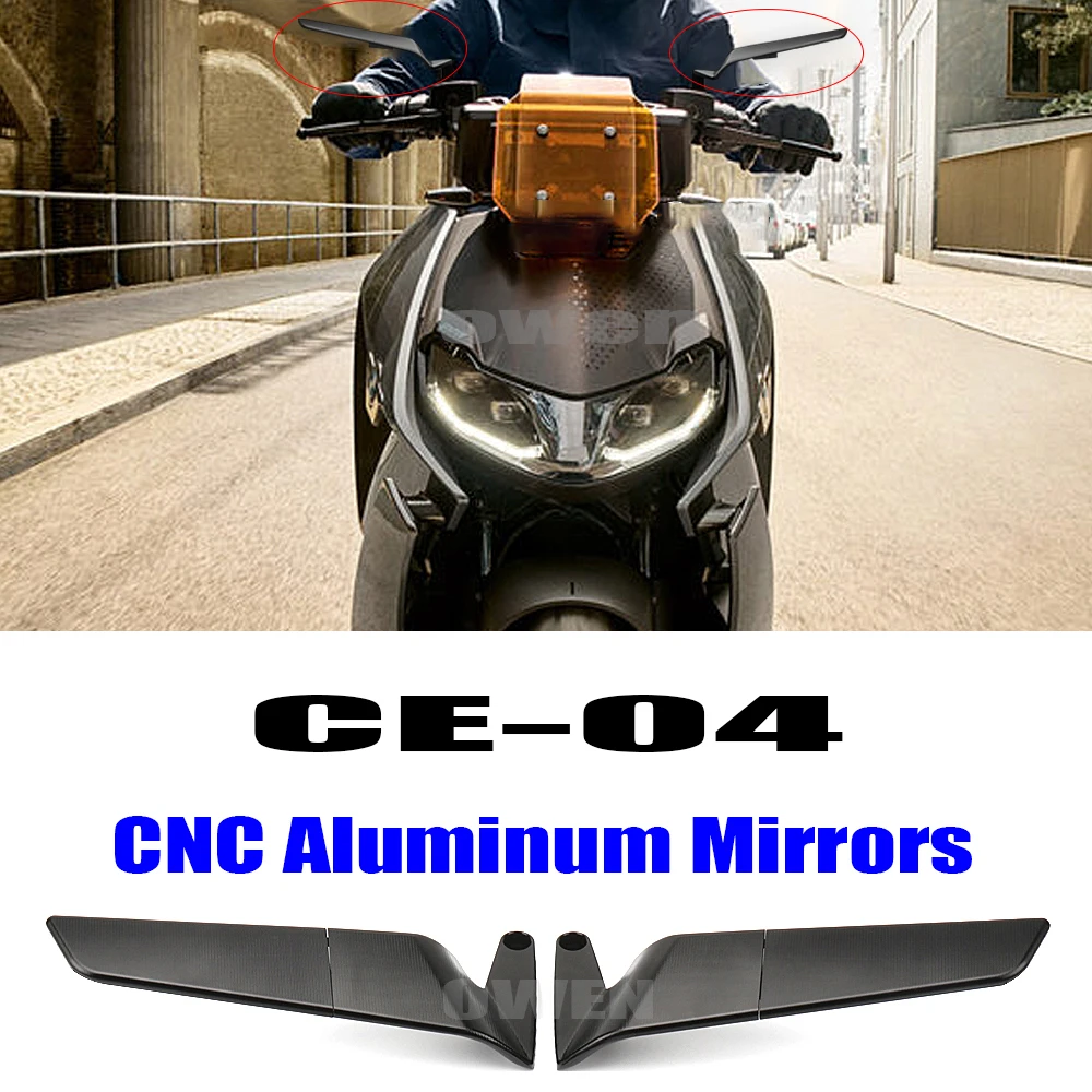 Motorcycle-Mirrors-For-BMW-CE-04-CE04-CE-04-Stealth-Winglets-Mirror ...