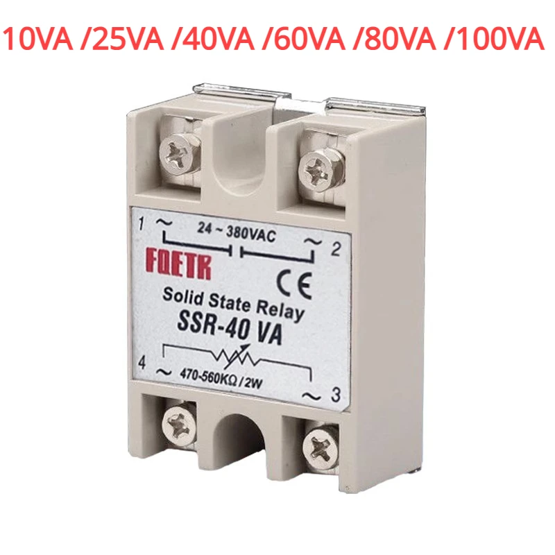 SSR-10VA-25VA-40VA-60VA-80VA-100VA-Solid-State-Relay-Voltage-Regulator ...