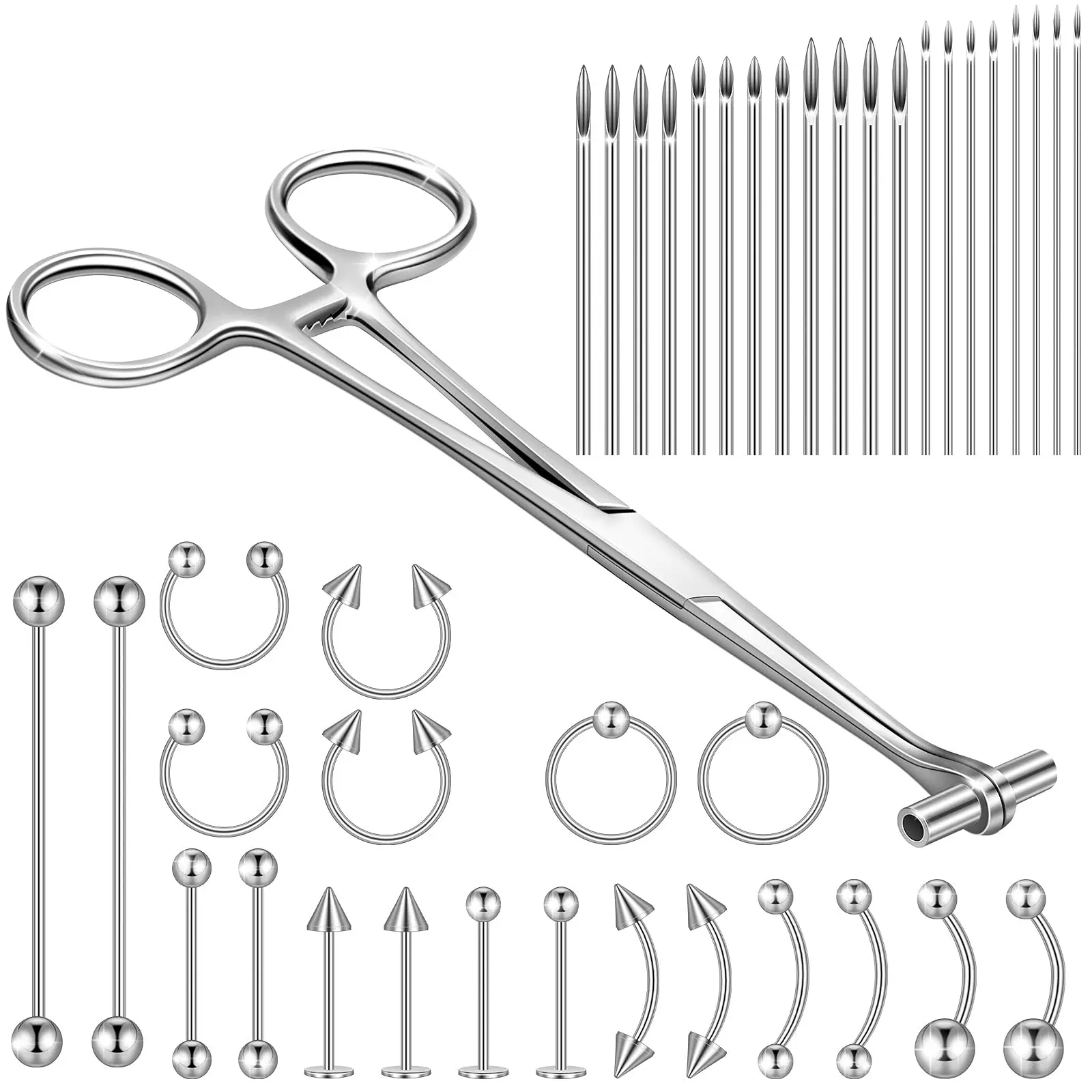 1-2-41-Pieces-Body-Piercing-Tool-Kit-316L-Stainless-Steel-Piercing ...