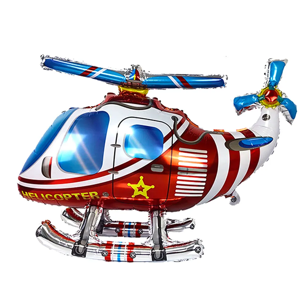 Standing-4D-Helicopter-Shaped-Foil-Balloon-Aircraft-Balloon-Kids ...