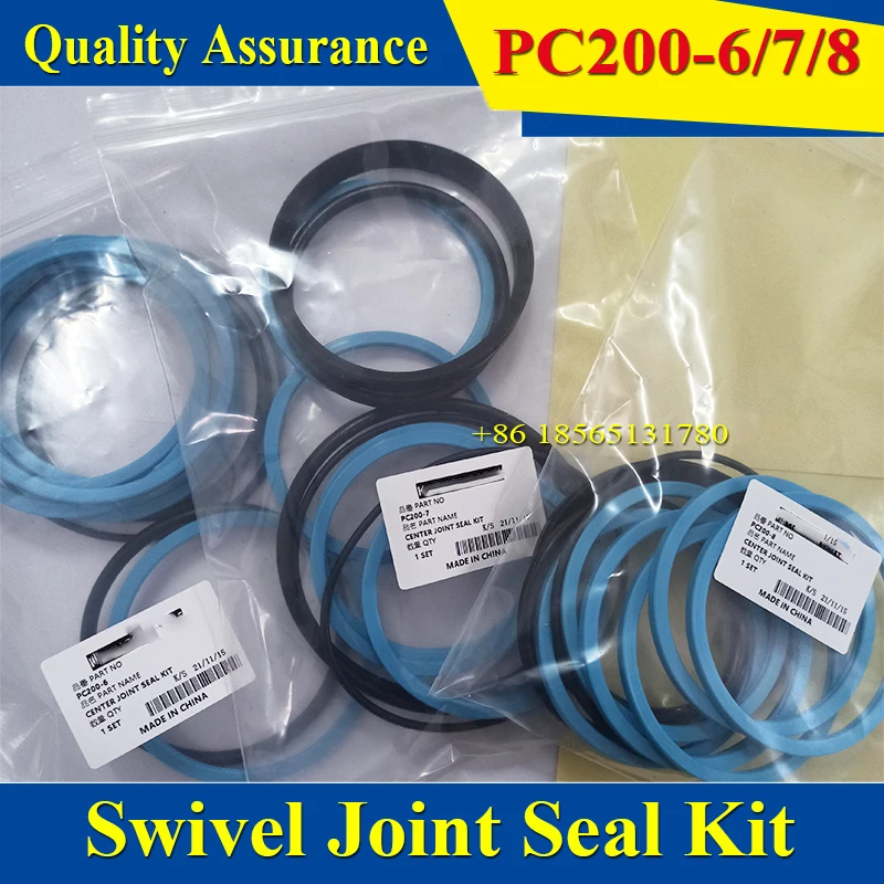 High-Quality-PC200-Swivel-Joint-Seal-Kit-for-Komatsu-Excavator-PC200-8 ...