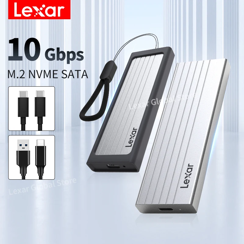Lexar-M2-SSD-Nvme-Case-E6-Disk-Box-High-speed-Type-c-Mobile-Hard-Drive ...