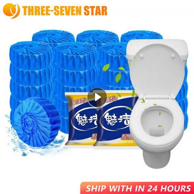 Automatic-Toilet-Cleaner-Deodorizer-Effective-Lemon-Fragrance-Blue ...