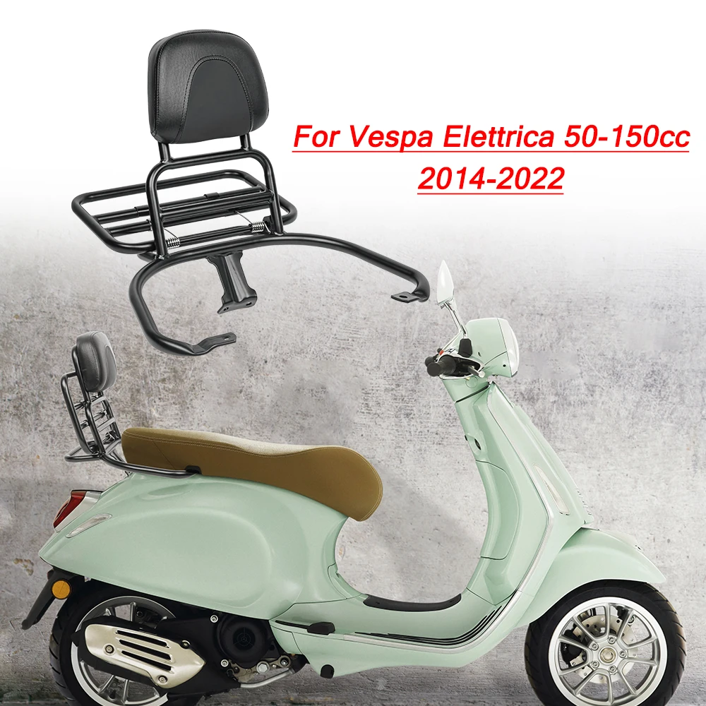 For Vespa Sprint 50-150cc Primavera Elettrica 50-150cc 2014-2022 Scooter Rear Luggage Back Rack ...