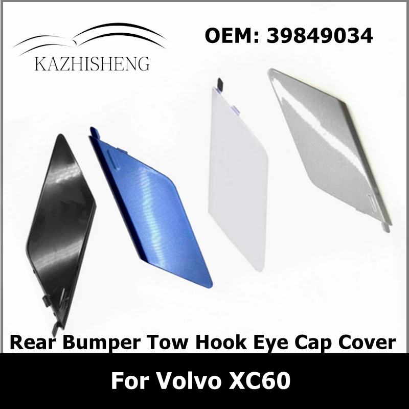 39849034 Car Rear Bumper Tow Hook Eye Cap Cover for Volvo XC60 2018 ...