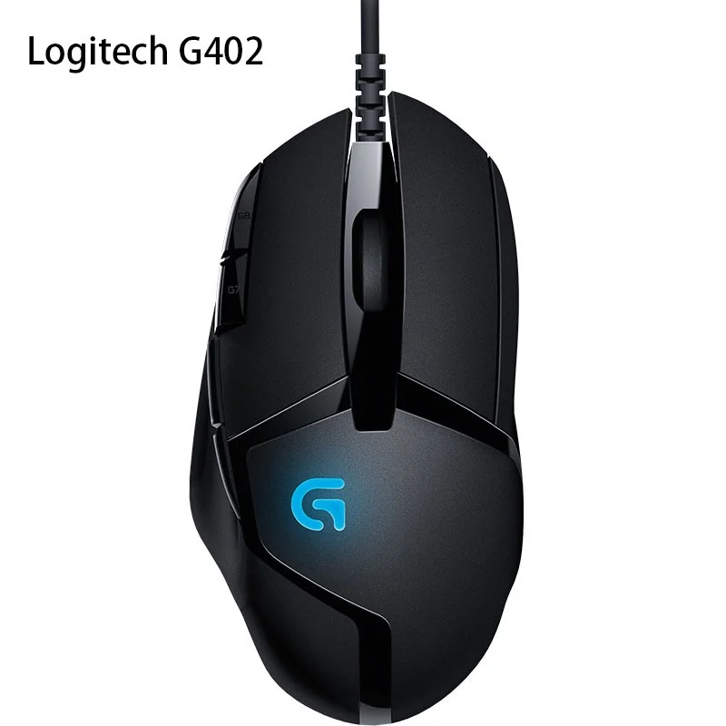 Logitech g402 original hyperion fúria fps gaming mouse alta qualidade ...