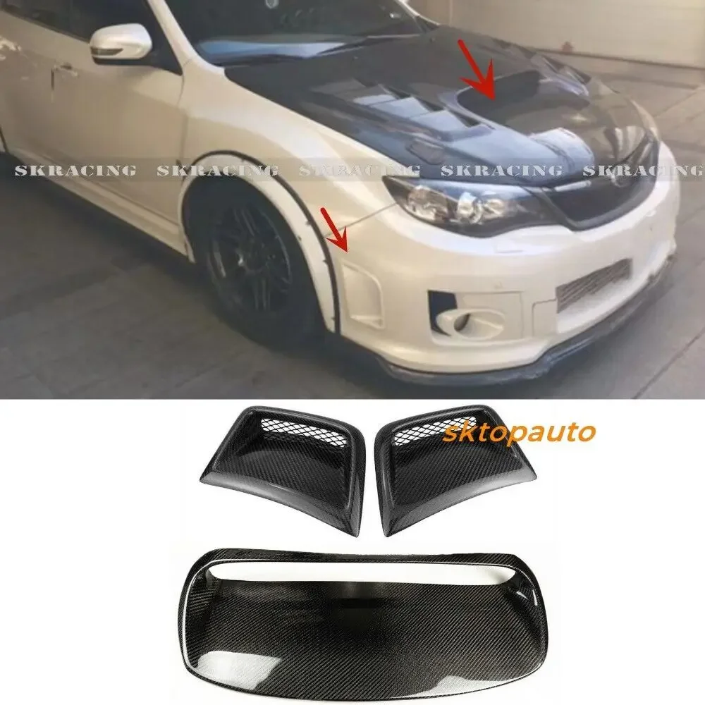 Hot-Car-Assecories-For-2008-2014-Subaru-Impreza-WRX-STI-Carbon-Fiber ...