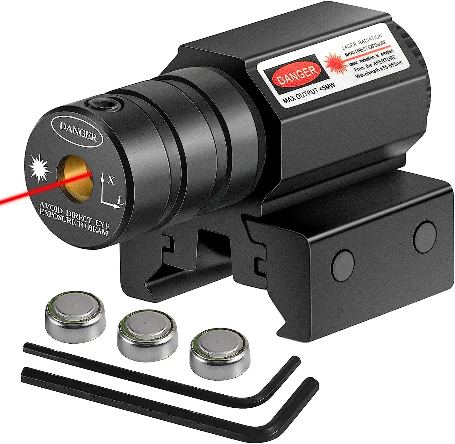 Compact-Hunting-Scope-Laser-Sight-with-Picatinny-Rail-Mount-11mm-21mm ...