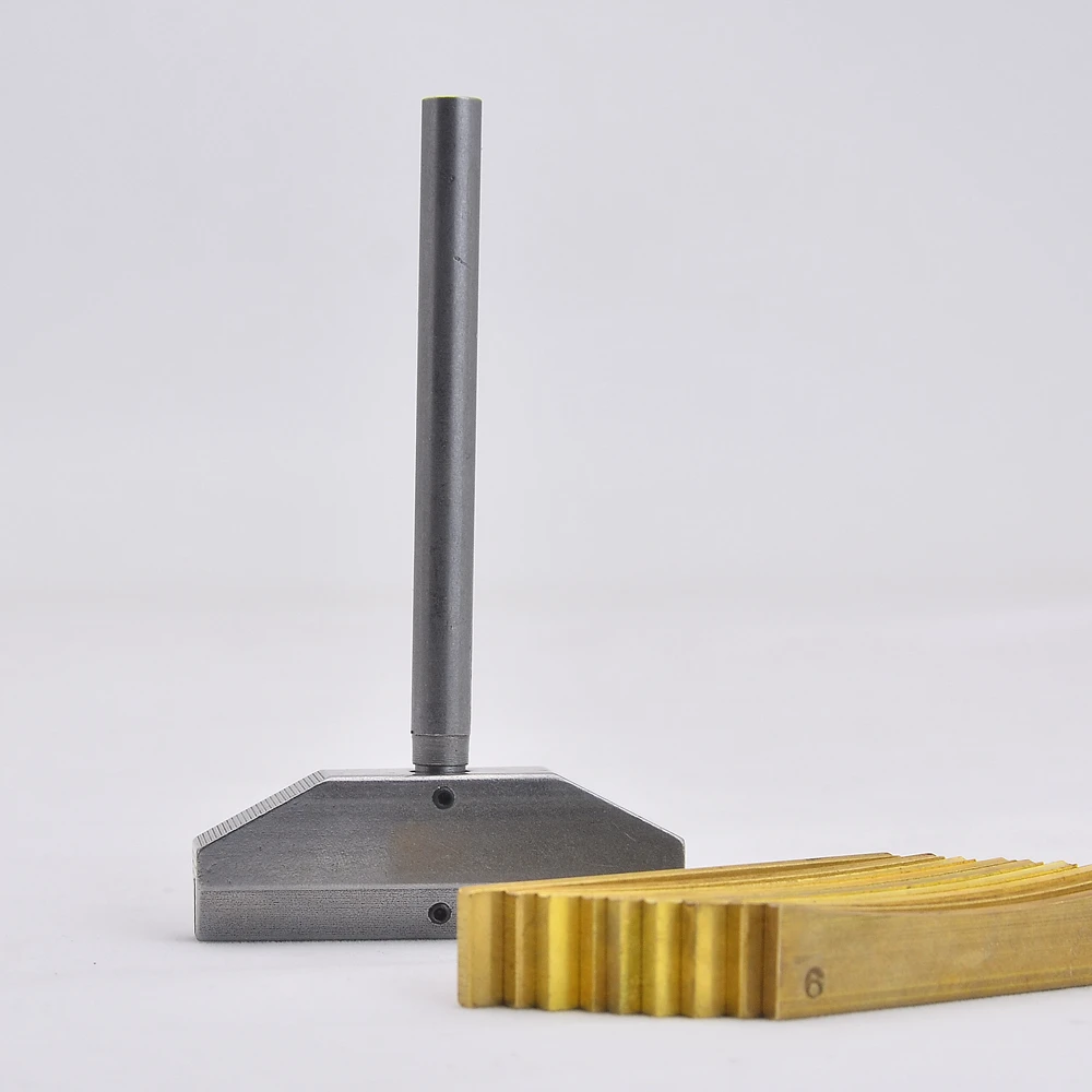 Fingerboard Fret Press Caul With Brass Insert For Guitar Bass