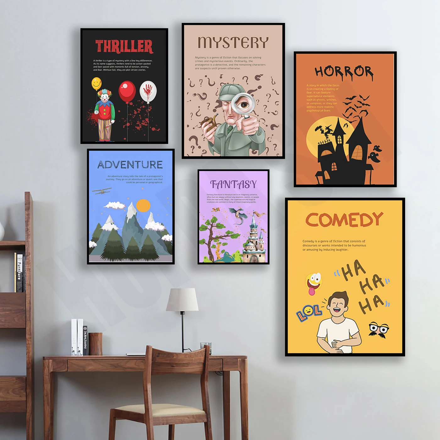 Genre Posters Middle School