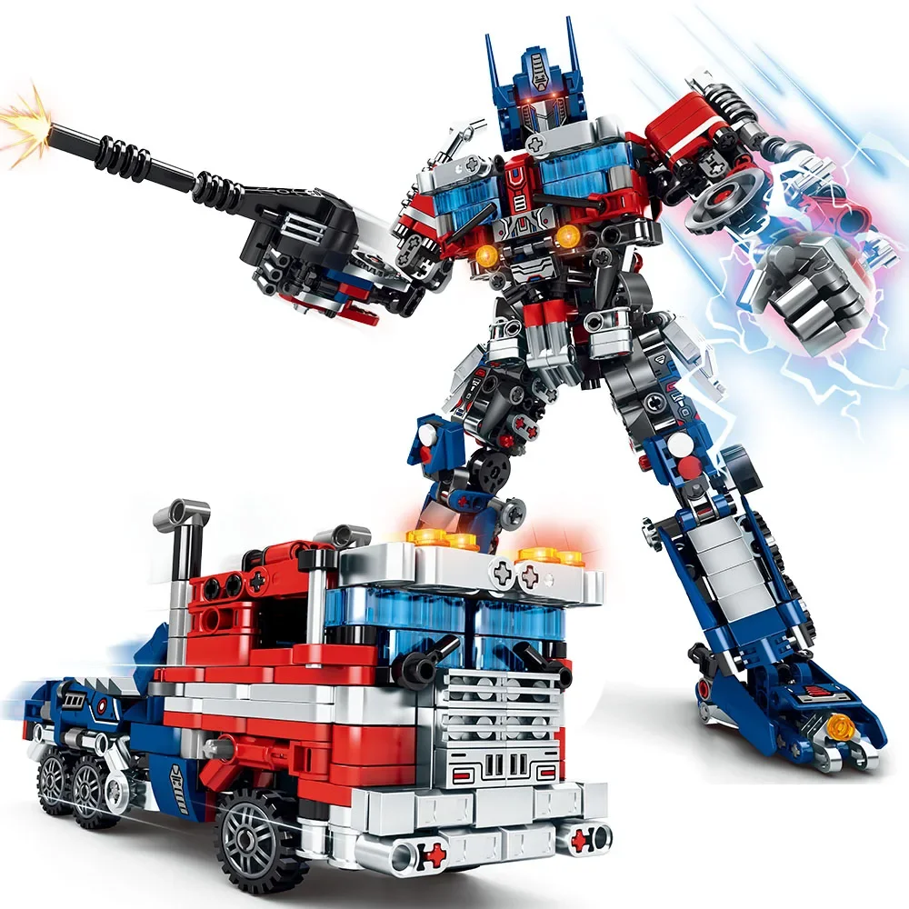 Mesiondy-Robot-Building-Toy-Set-Including-2-Transforming-Robot-Building ...
