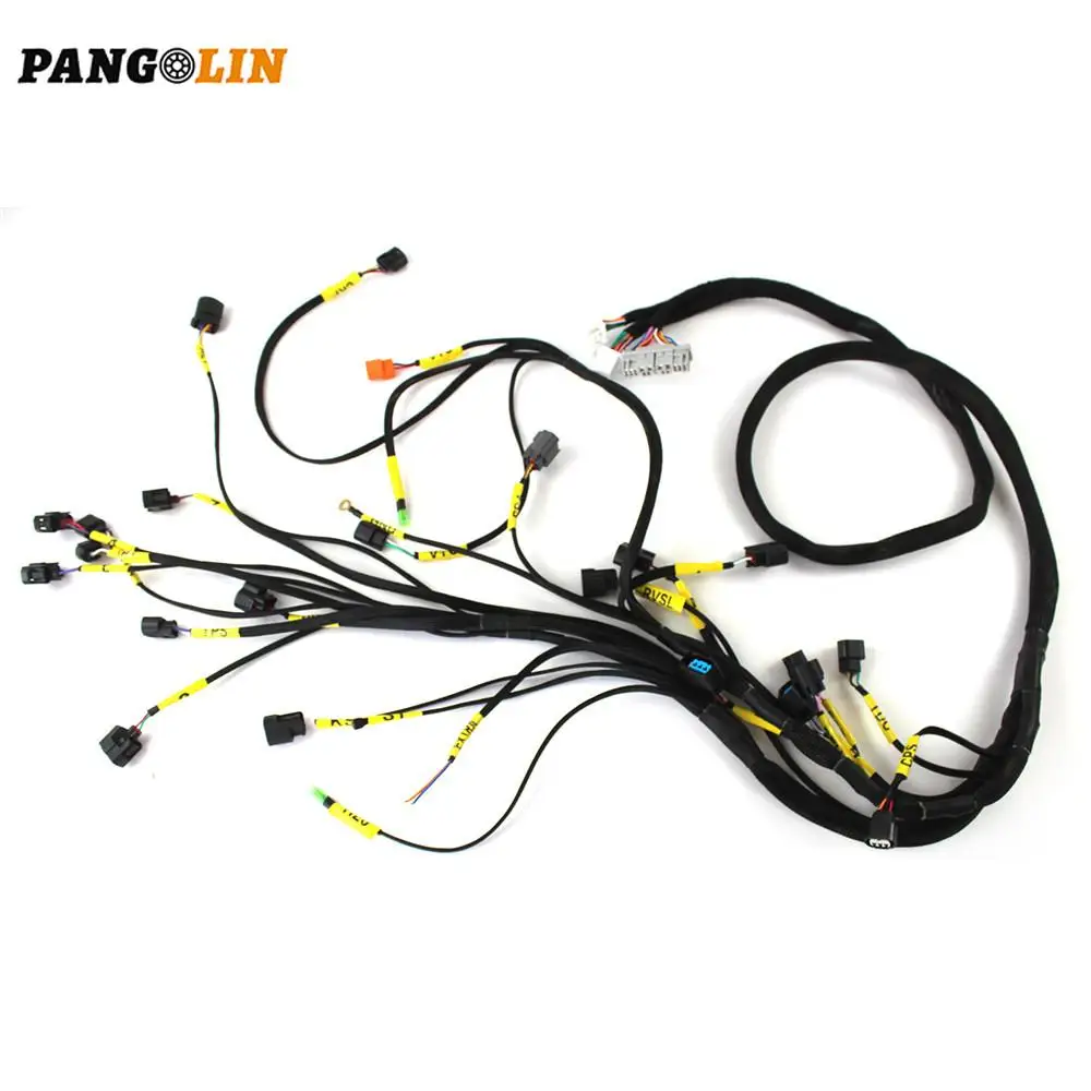 K20 K24 K-Series Tucked Engine Wiring for Honda Acura K-Swap Integra CRX EK H-Q EG Harness Auto ...