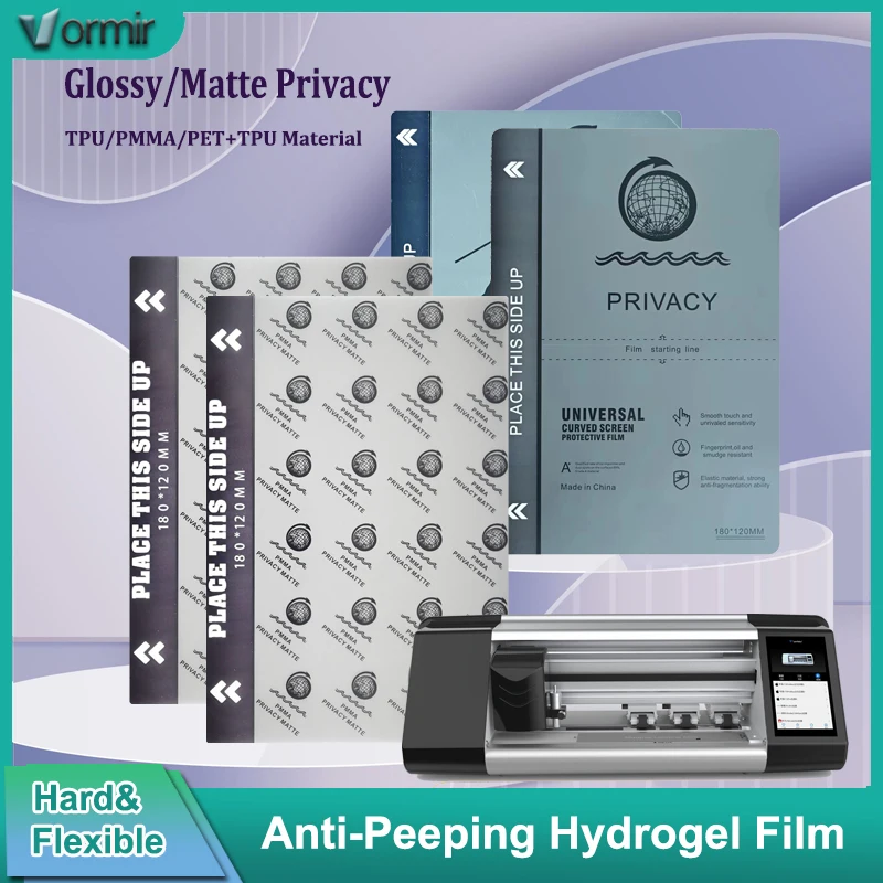 Vormir Privacy Hydrogel Film for Cutting Machine Flexible TPU Movies ...