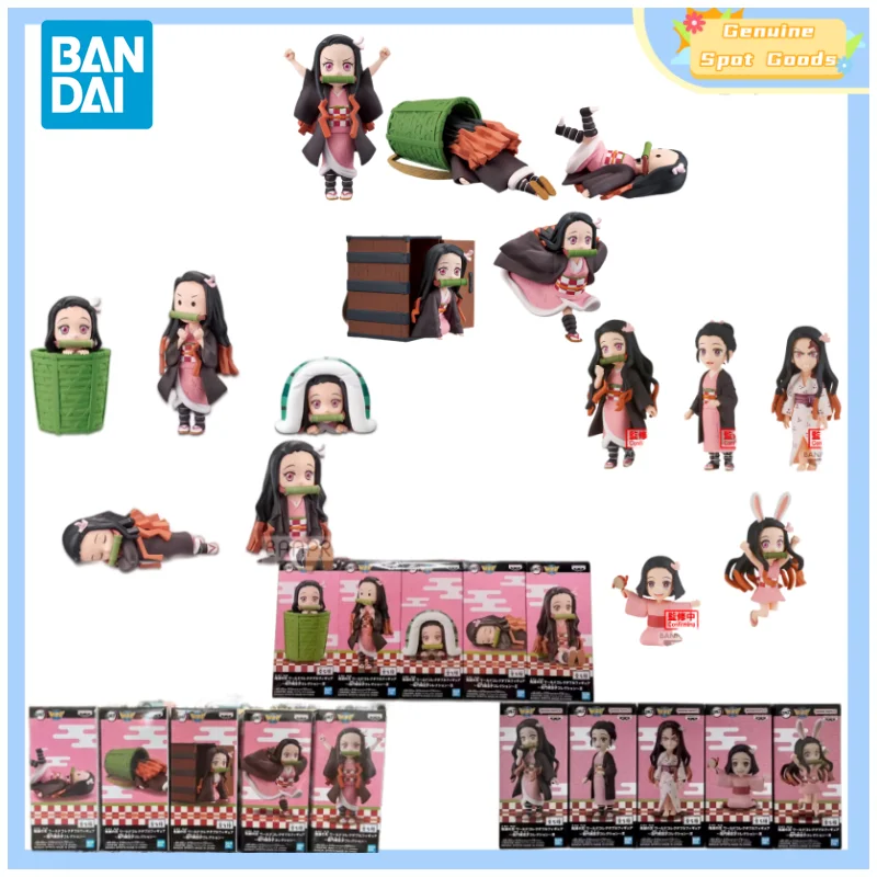 Bandai-Genuine-Demon-Slayer-Anime-Figure-WCF-Kamado-Nezuko-Collection ...