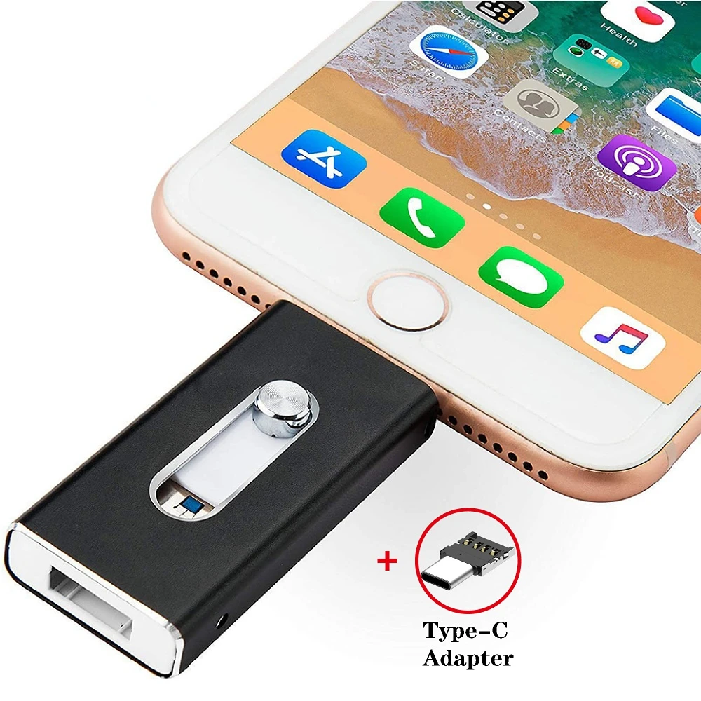Iphone Flash Drive Usb | Usb Flash Drive 4 1 | Storage Devices | Pen ...