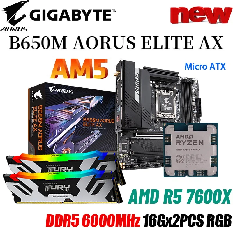 Placa-m-e-GIGABYTE-AM5-AORUS-ELITE-AX-DDR5-soquete-AM5-AMD-Ryzen-5 ...