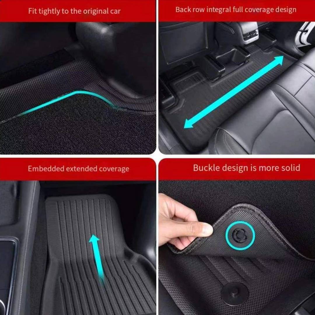 for-Tesla-Model-3-y-all-weather-3D-car-foot-pad-material-XPE-floor-pad ...