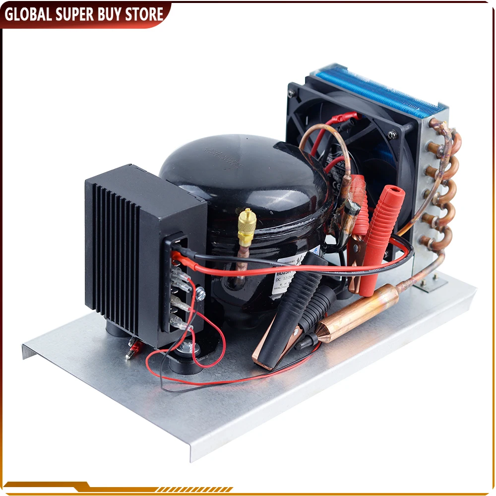 Dc-12V-24V-Compressor-Condensor-Bd25hc-Auto-Koelkast-Zonne-Energie ...