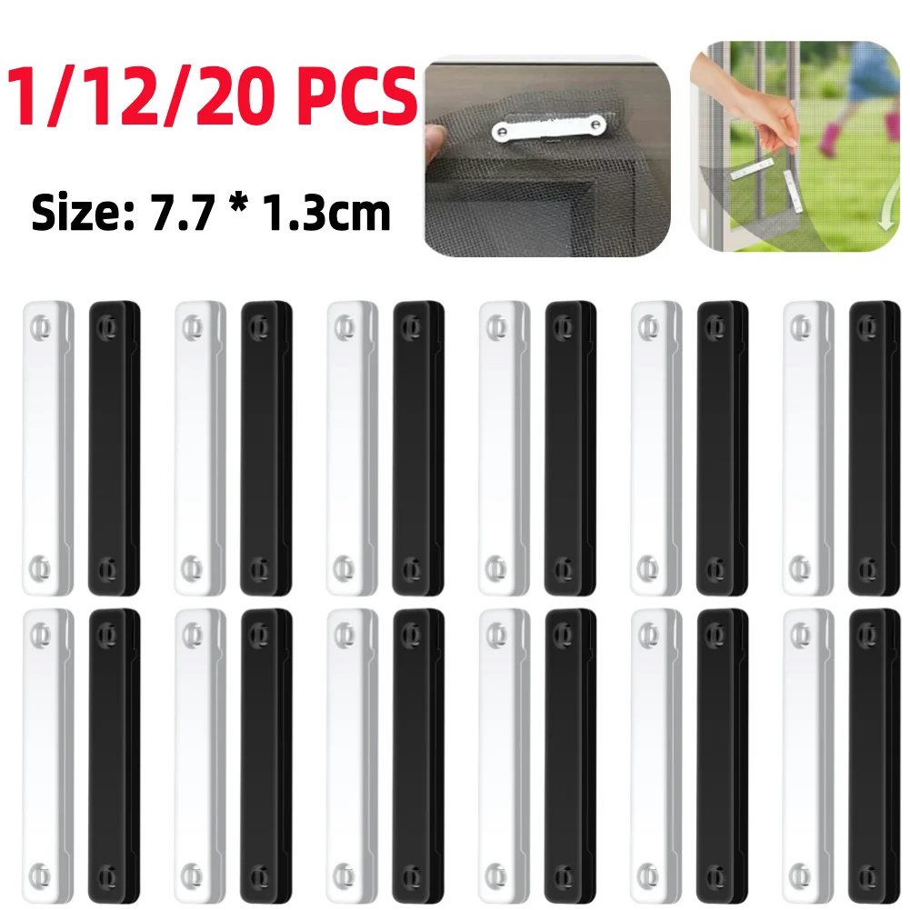Magnetic-Window-Screen-Clip-Self-Adhesive-Fixation-Window-Buckle-for ...