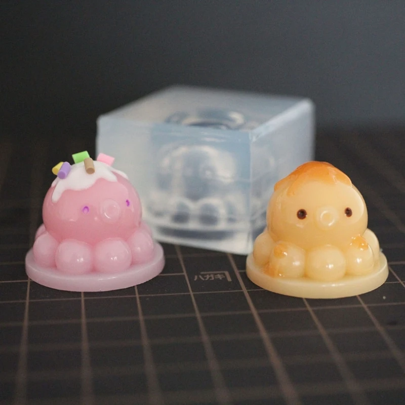 Beautiful-Octopus-Fondant-Molds-Cake-Decoration-Molds-Handmade-Octopus ...