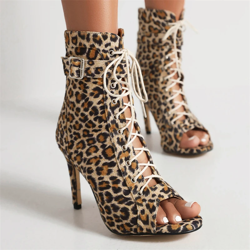 Summer Spring Ankle Boots For Women Shoes Sexy Heels Short Boot Ladies ...