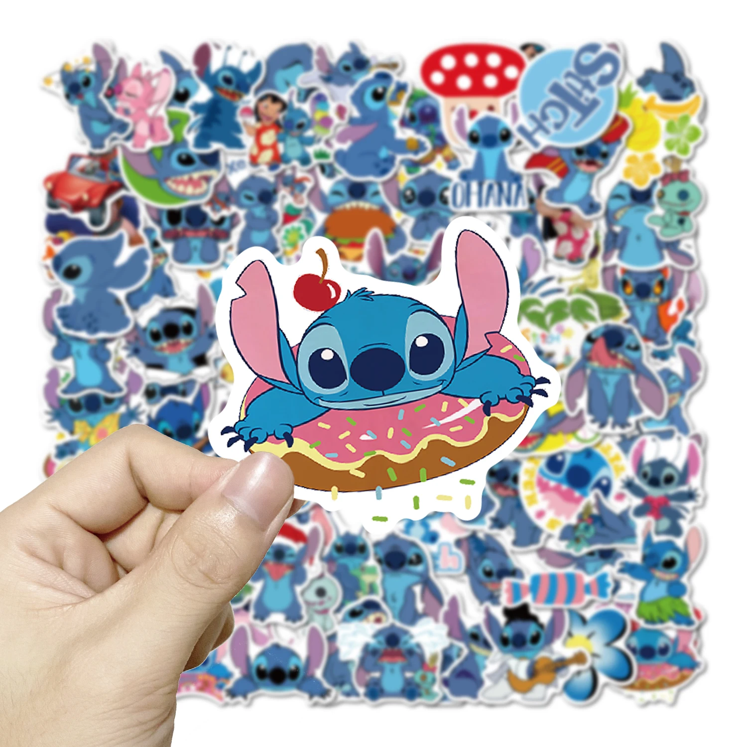 10-50-100Pcs-Cartoon-Lilo-and-Stitch-Stickers-Luggage-Guitar-Laptop ...