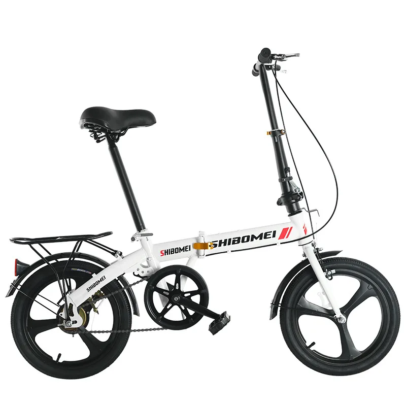 16-Inch-Lightweight-Portable-Adult-Adult-Folding-Bike-Portable-Variable ...