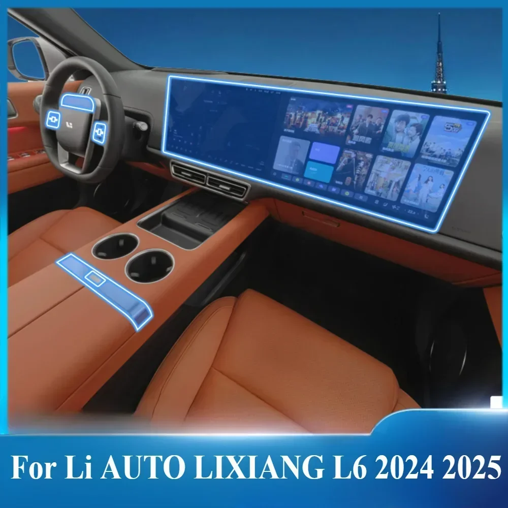 For-Li-AUTO-LIXIANG-L6-2024-2025-interior-Accessories-film-transparent ...