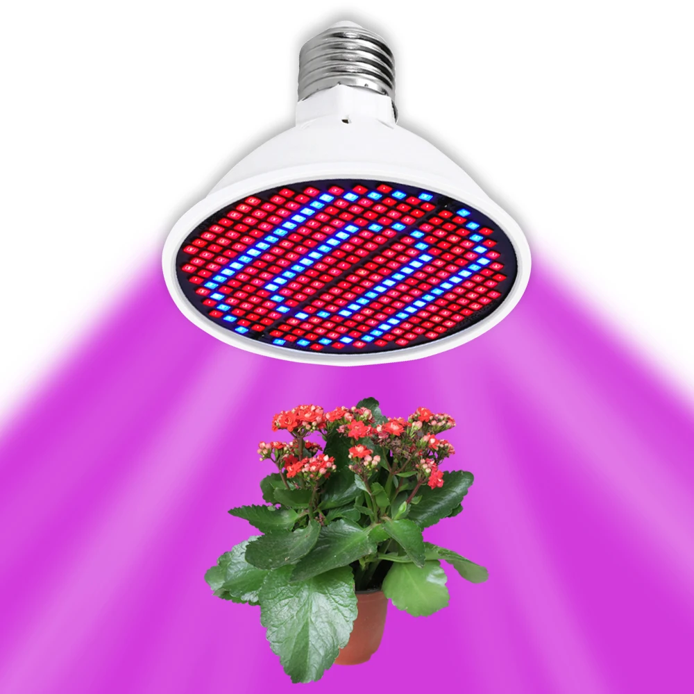 LED plant growth lamp cup red and blue full spectrum indoor planting ...