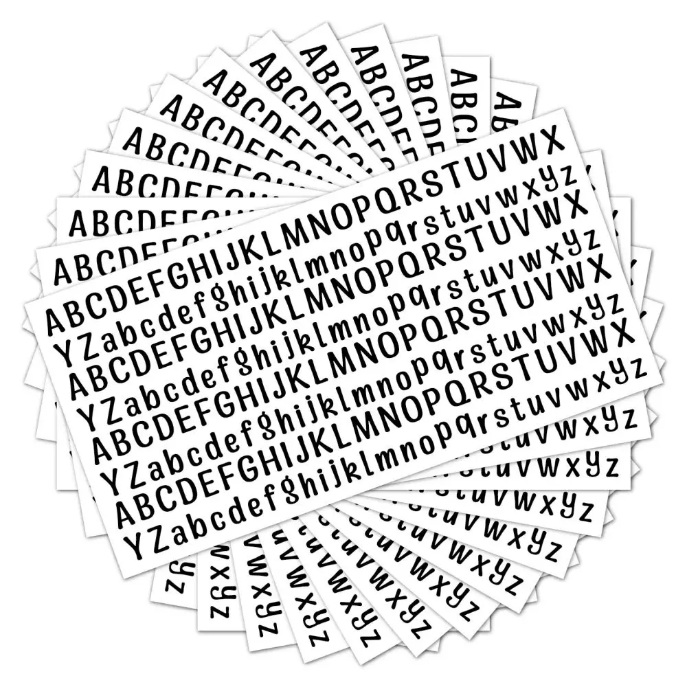 2Pcs-0-5-Inch-26-Black-White-English-Letters-Alphabet-Uppercase ...