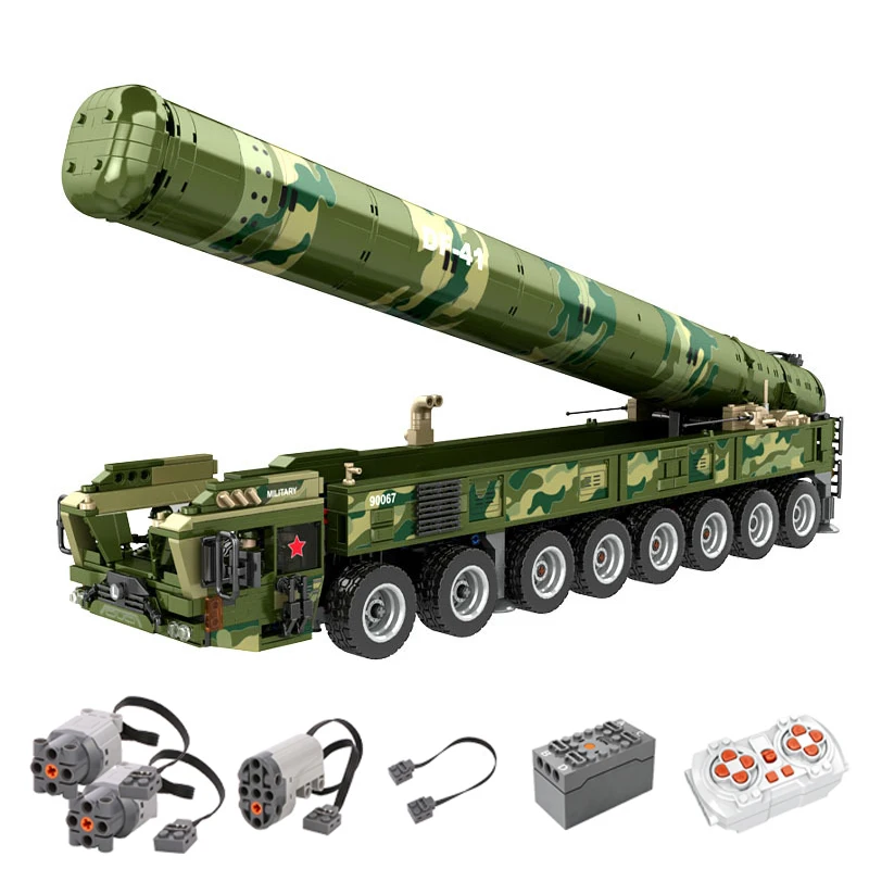 IN-STOCK-MOC-Military-RC-41-Ballistic-Missile-Vehicle-41-Building ...
