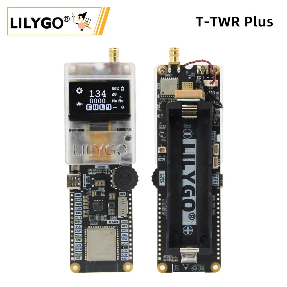 LILYGO-T-TWR-Plus-OpenEdition-ESP32-S3-Walkie-Talkie-Development-Board ...