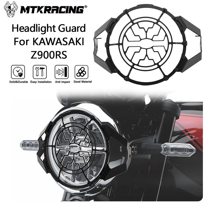 MTKRACING-Headlight-Guard-For-KAWASAKI-Z900RS-2020-Motorcycle-Headlight ...