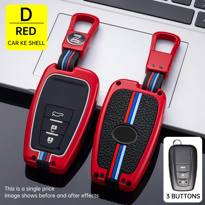 Car Key Case For Toyota Prius Camry Corolla C-hr Chr Rav4 Prado Izoa ...