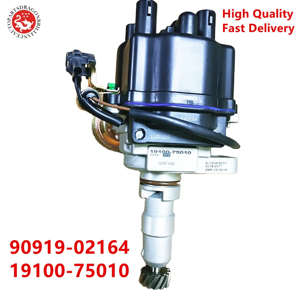 Auto Engine Spare Parts Ignition Distributor 90919-02164 19100-75010 ...