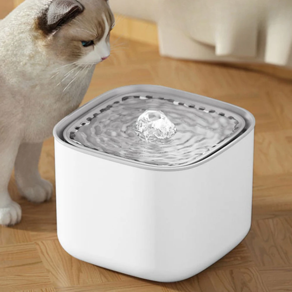 3L-Cat-Water-Fountain-Auto-Recirculate-Filter-Large-Capacity-Filtring ...