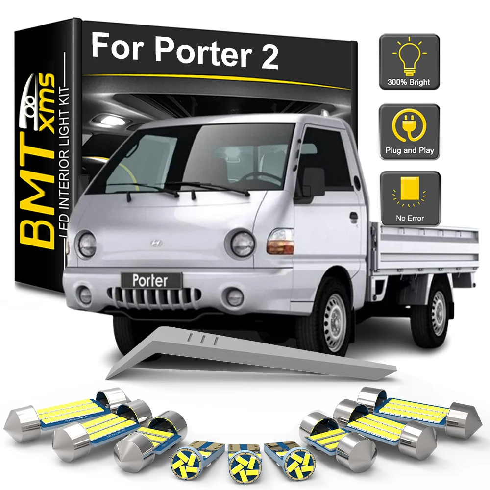 BMTxms-8Pcs-Canbus-Car-LED-Light-Bulb-Kit-For-Hyundai-Porter-2-2013 ...