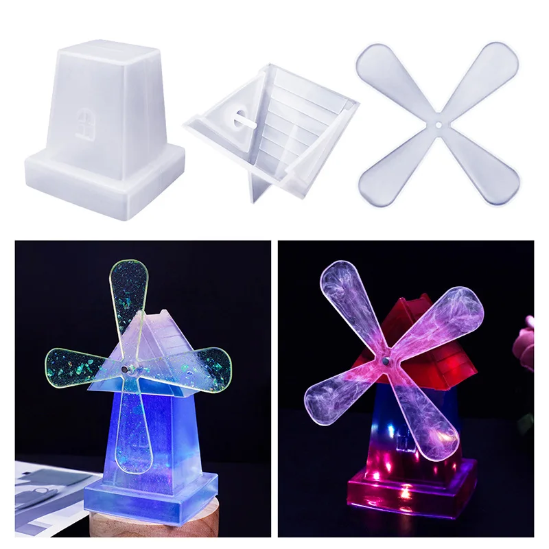 DIY-Crystal-Epoxy-Resin-Mold-Rotary-Windmill-Ornament-Silicone-Mold.jpg