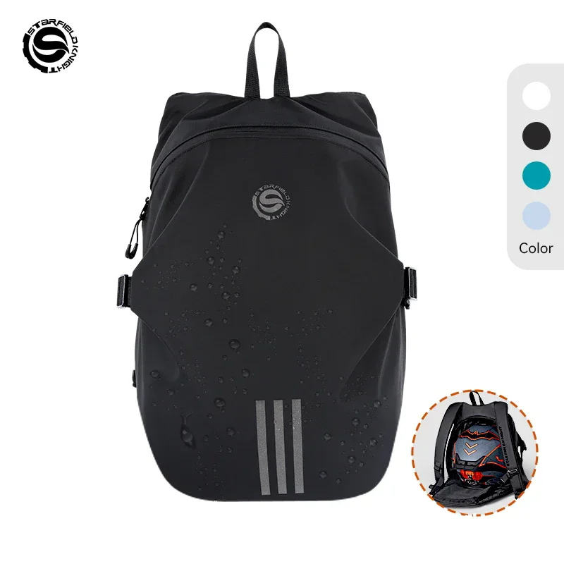 Star-Field-Knight-Motorcycle-Riding-Helmet-Bag-High-capacity-Black ...