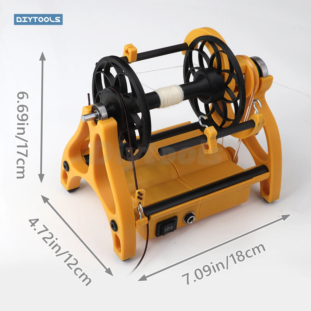Mini Electric Spinning Wheel Automatic Yarn Winding Machine for ...