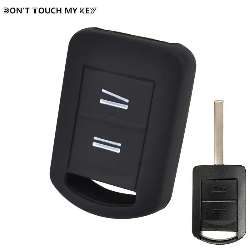 2 Button Silicone Car Remote Key Fob Shell Cover Case For Opel ...