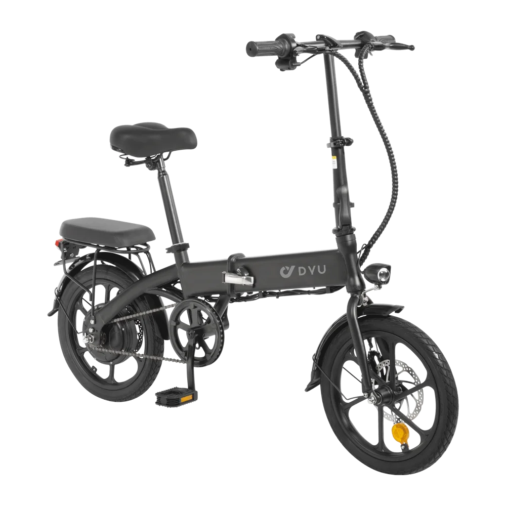 DYU A1F Folding Electric Bike 16Inch 250W 7.5Ah Urban E-Bike with LCD – E Smart Way