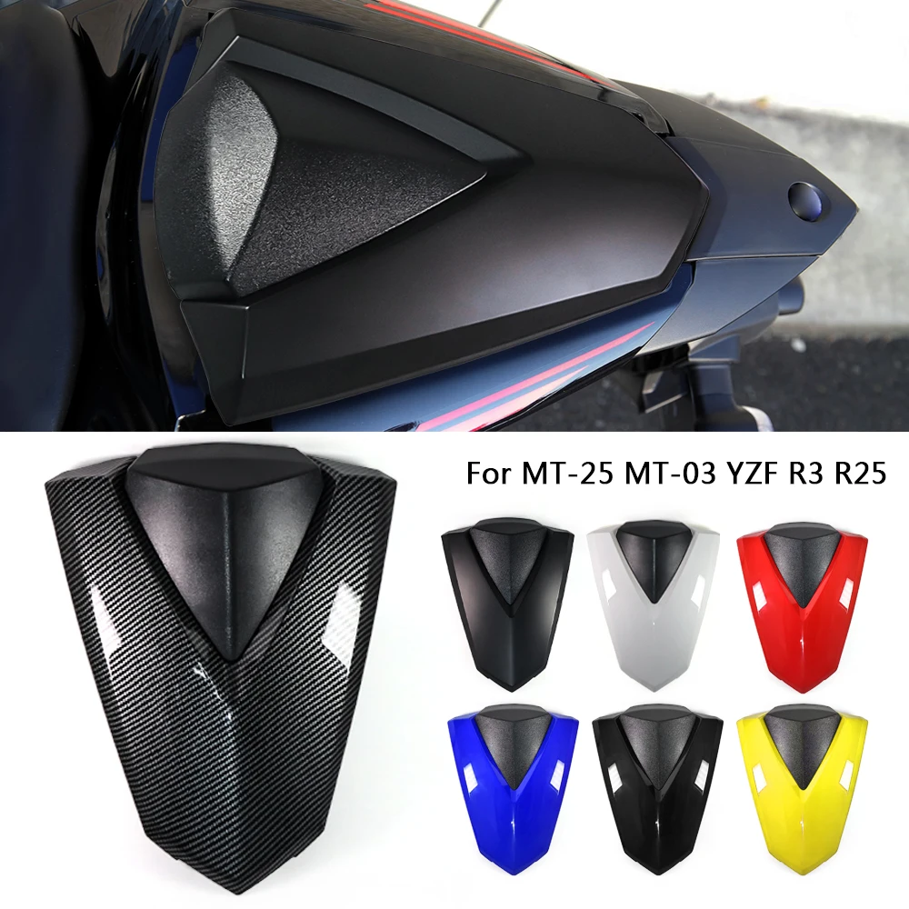 Motorcycle Rear Passenger Seat Cover Cowl For Yamaha Yzf-r3 Yzf-r25 Yzf ...