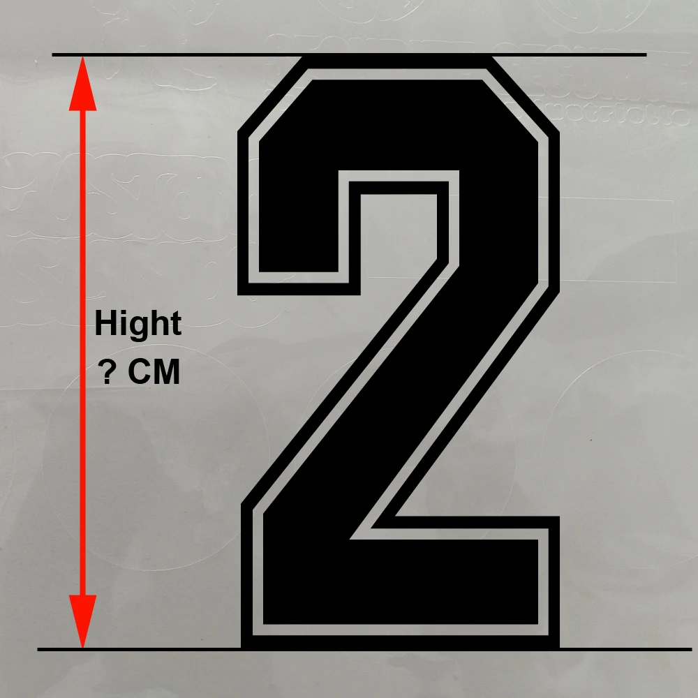 Parches termoadhesivos con números para camisetas de baloncesto, fútbol ...