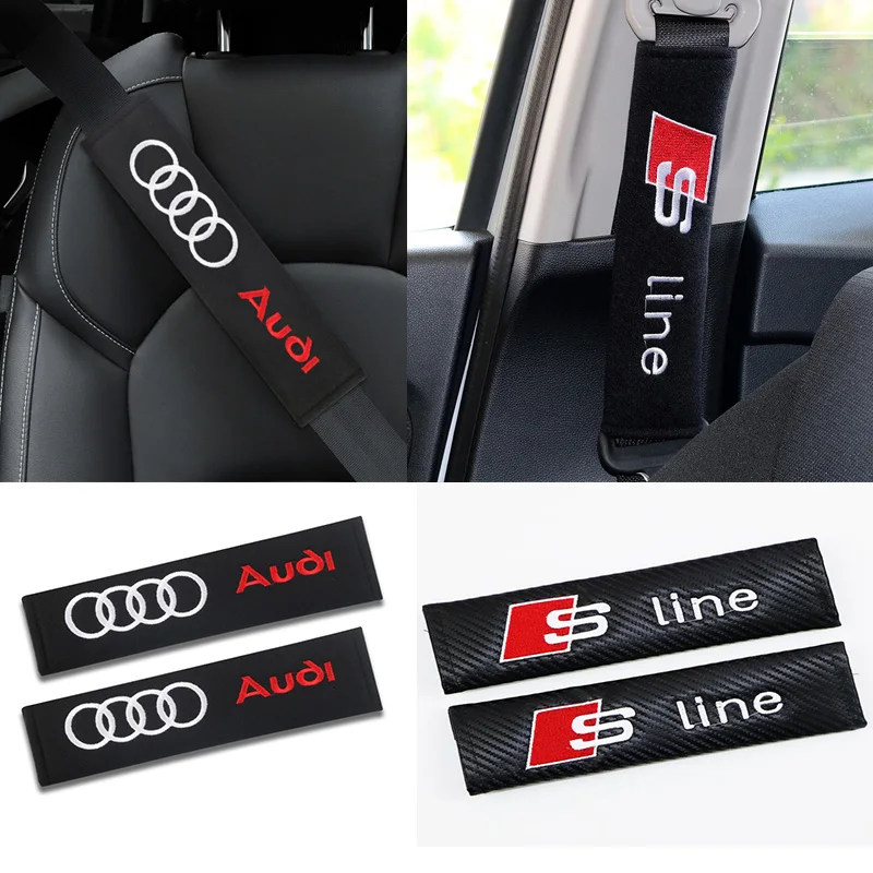 2PCS-Car-Seatbelt-Shoulder-Pad-Driving-Seat-Belt-Vehicle-Pad-Cover-For ...
