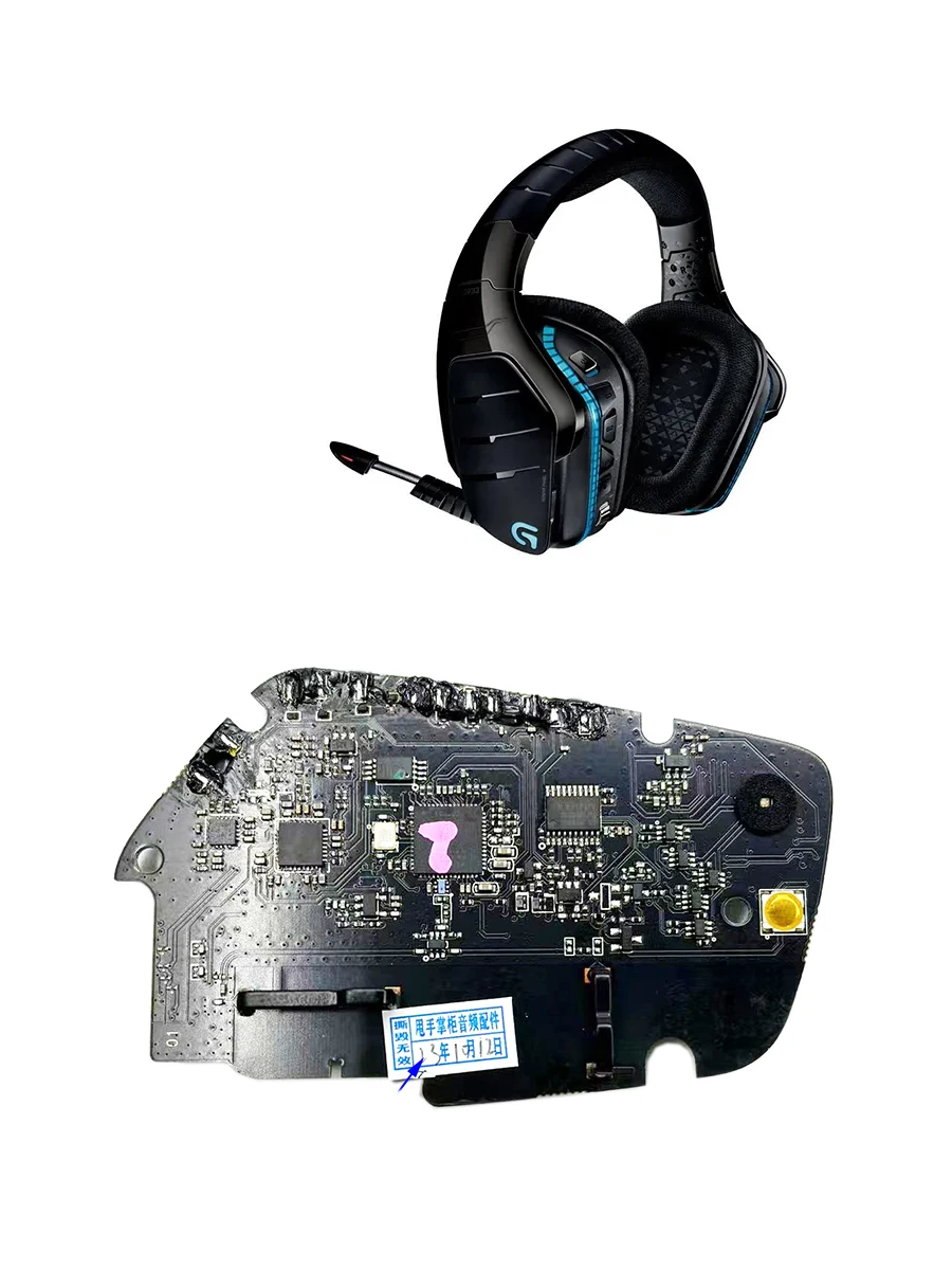 Logitech-Original-Headphone-Montherboard-PCB-Circuit-Mainboard-Gaming ...