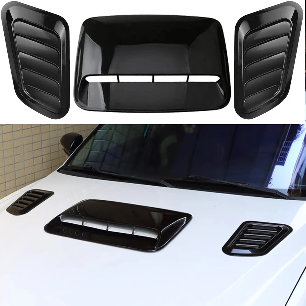 33cm-side-Hood-Air-Flow-Intake-Cover-40cm-Hood-Scoop-Bonnet-Vent-cover ...