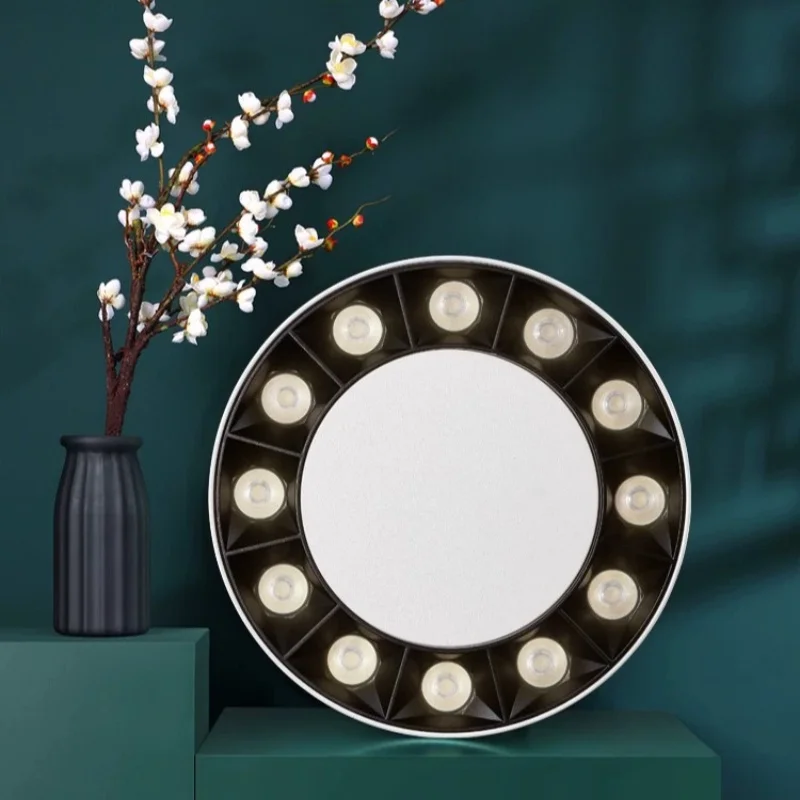 Multi-bead-line-lamp-embedded-anti-glare-LED-spotlight-shading-design ...