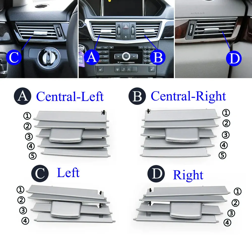 Curseur 1 pièce - Prada board-Kit de réparation de grille d'aération ...