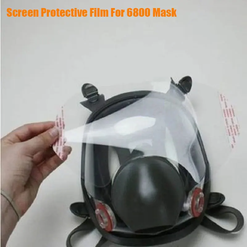 Anti-Scratch-Protective-Lens-Film-For-3M-6800-Gas-Mask-Respirator-Full ...